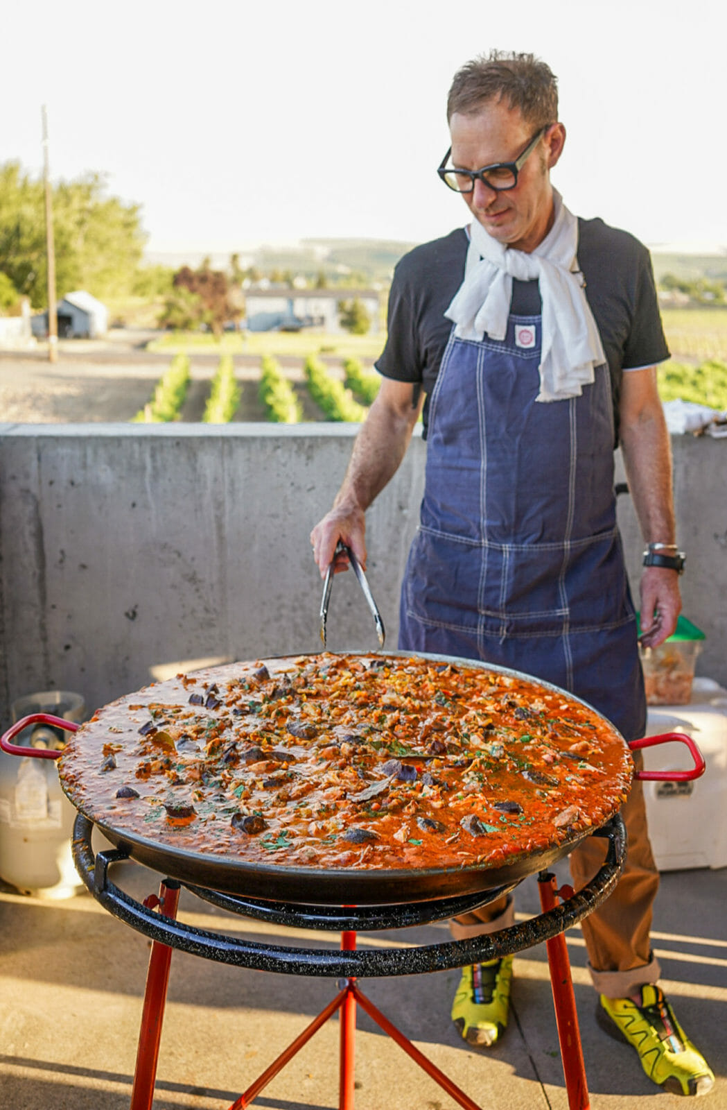 Rotie Cellars Paella Wine Dinner with Jim German | Eat, Drink, Travel ...
